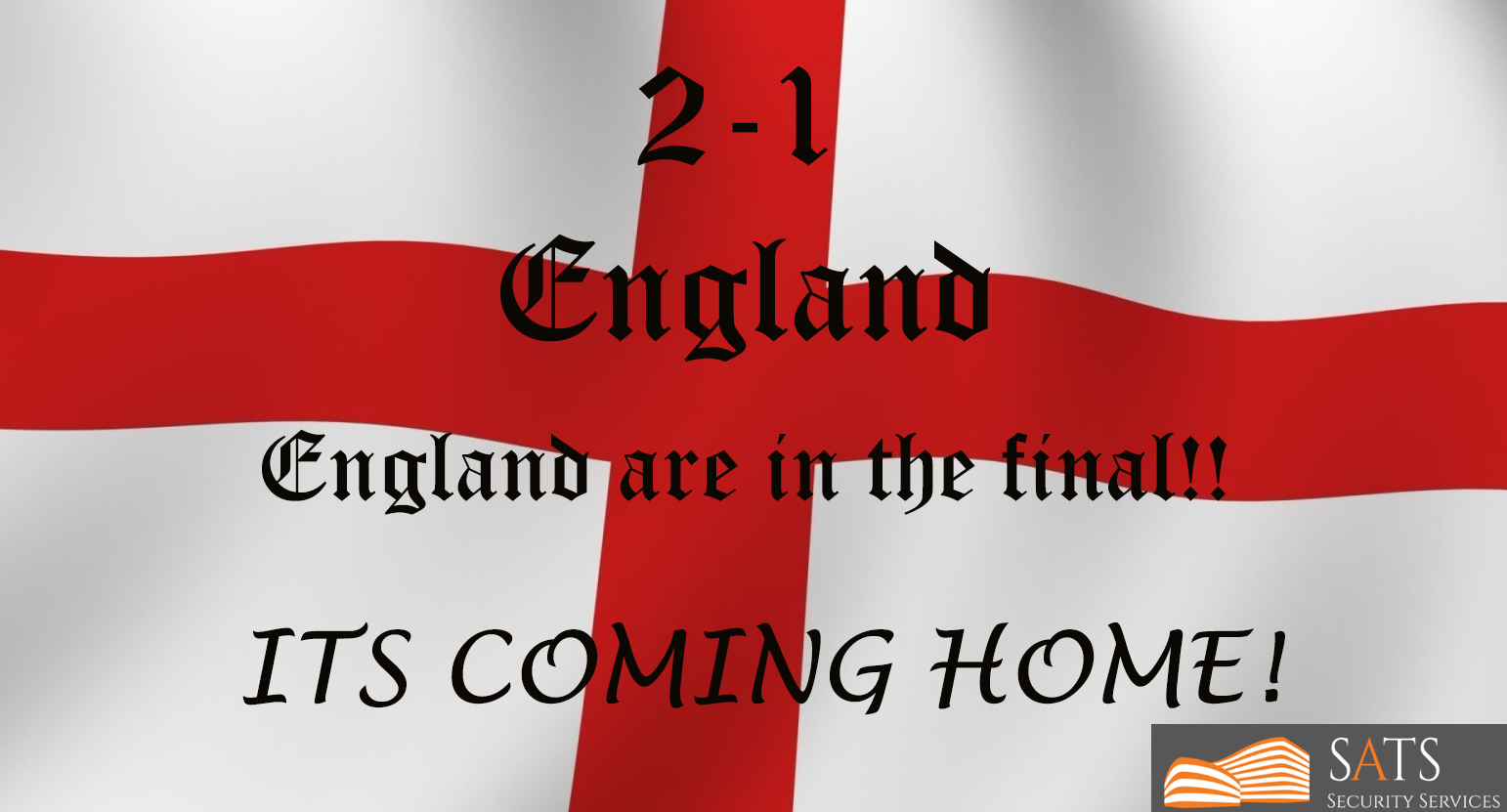 England Are in the Final! | SATS